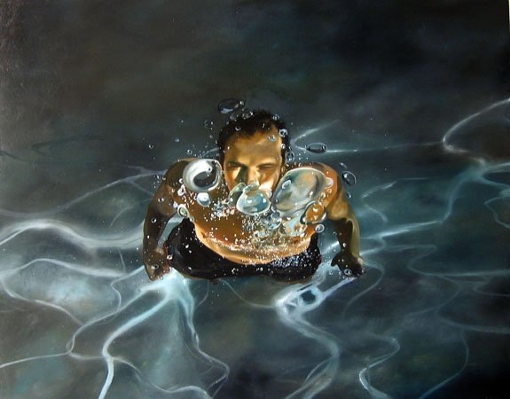Mind blowing underwater paintings by Eric Zener | Amusing Planet